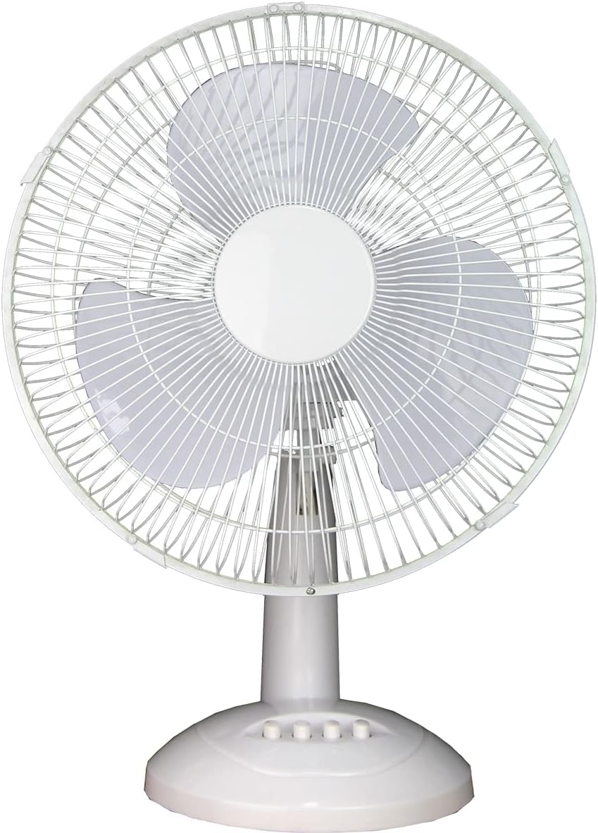 12 Inch Oscillating Table Fan -12FAN – Prosonic Canada inc.