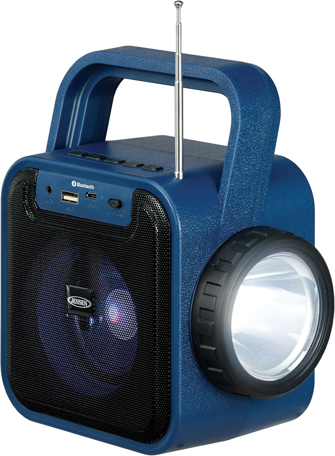 Jensen JEP-175 Portable Bluetooth Rechargeable Speaker with Built-in E ...