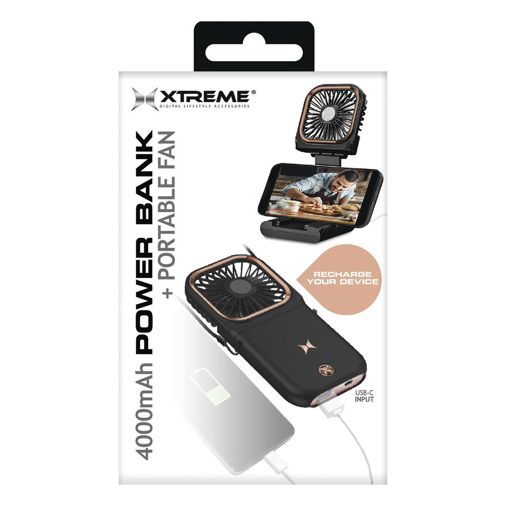 Foldable Fan with Power bank – Prosonic Canada inc.