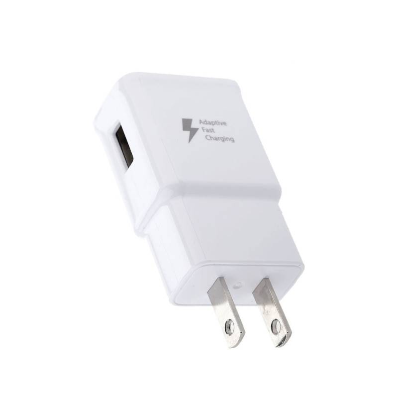 SAMSUNG 2A ADAPTIVE FAST WALL CHARGER White/Black – Prosonic Canada inc.