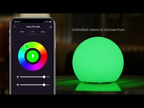 Smart LED Orb Light AT1453 – Prosonic Canada inc.